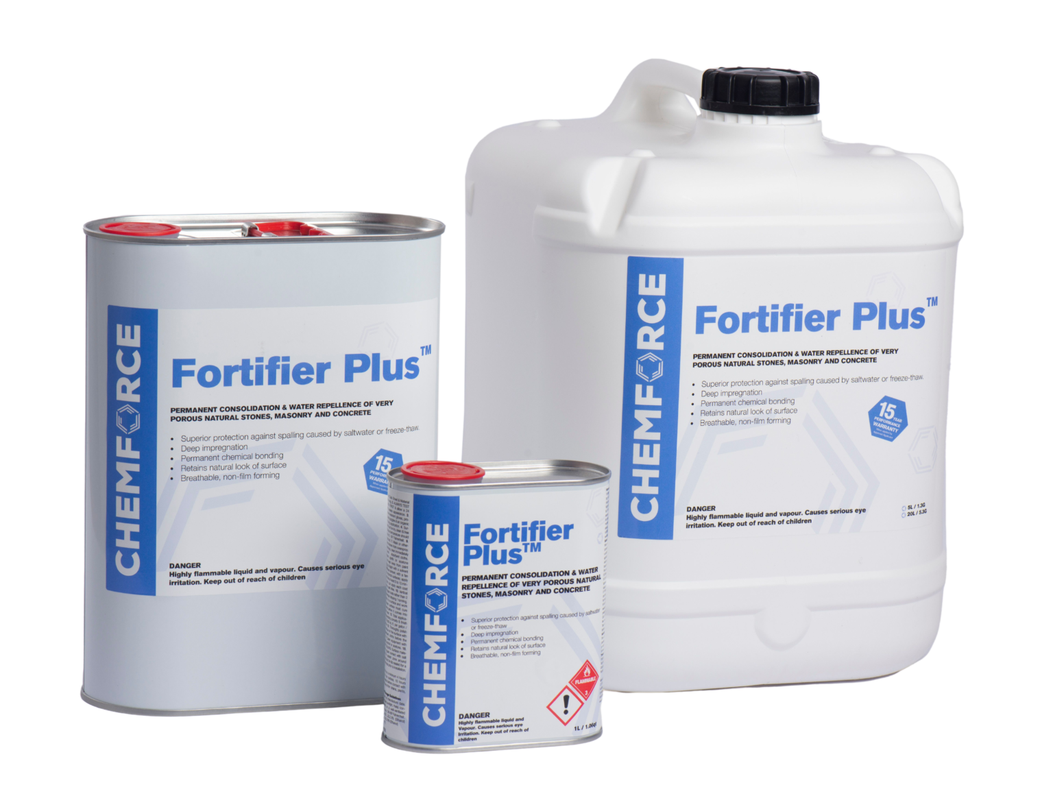 Fortifier Plus™: Impregnating, permanent consolidator and water ...